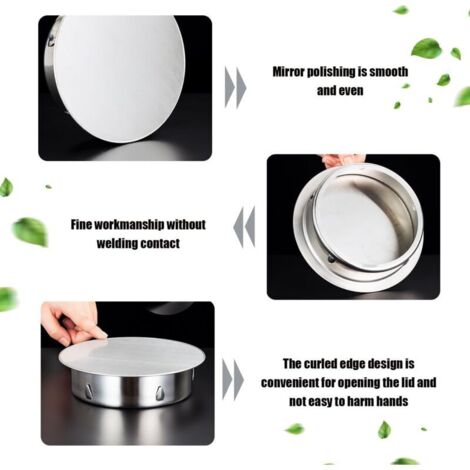 125mm Stove Pipe Cap, Stainless Steel Perforated Chimney Cap for All ...