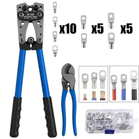 Cable crimping and cutting pliers set, an essential tool for crimping ...