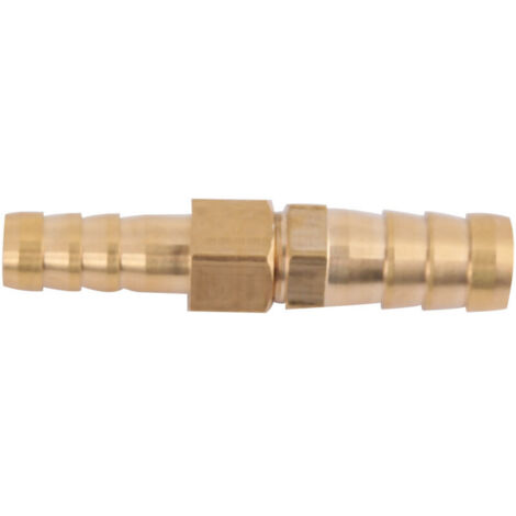 Brass Fitting Barb Tail Reducer Connector (8mm-10mm 2 pcs)