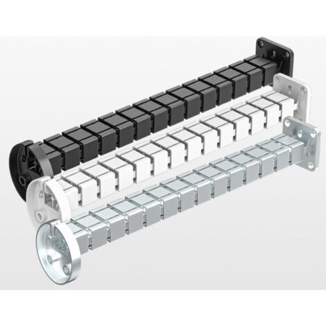 Cable trunking for offices, cable management, 125 cm trunking, flexible ...