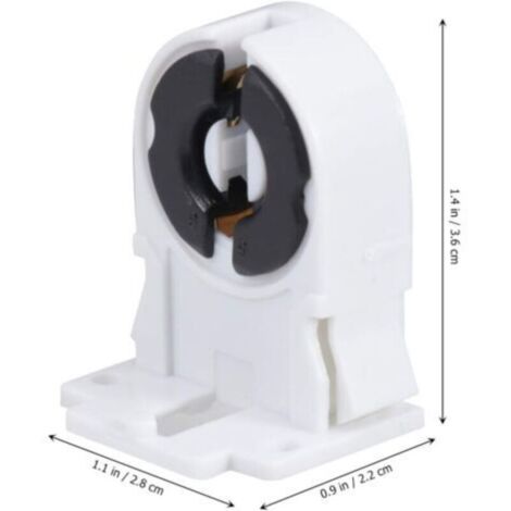 Pack of 20 T8/G13 screw-type fluorescent lamp sockets, unbridged ...