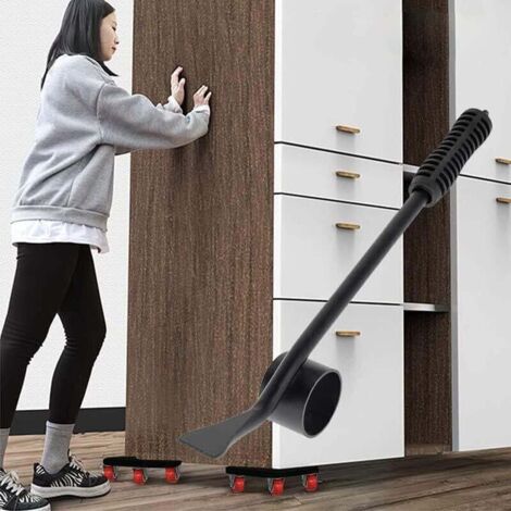 Furniture Moving and Lifting Kit, Furniture Rollers with 360 Degree ...