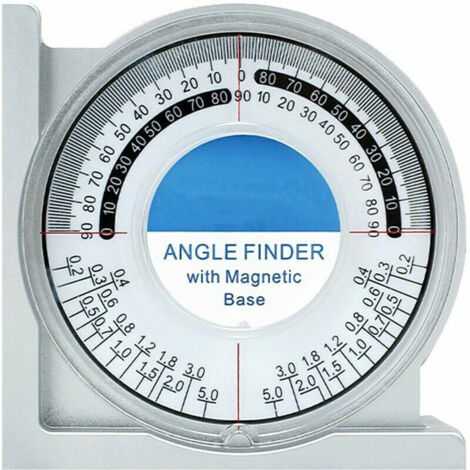 Magnetic Angle Finder Locator Mini Inclinometer Tilt Measuring Tool ...