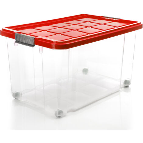 Stapelbox Mit Deckel 60 L