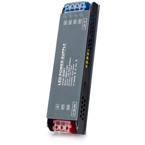 Transformateur 220V 12V LED Driver 300W Ultra Mince Transfo 25A ...