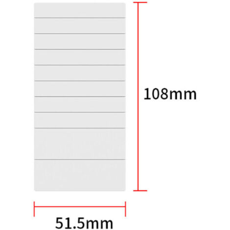 Bardusch Lot de 10 caches modulaires pour coffret électrique – Cache ...