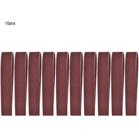 Bardusch-10 bandes abrasives de 760 x 25 mm, 30 x 1 pouce, pour ...