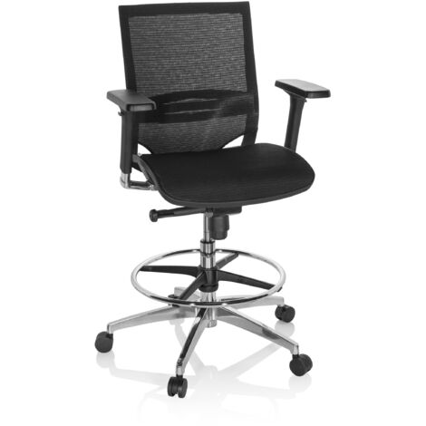 Siège technique ergonomique TOP WORK 78 tabouret réglable en hauteur ...