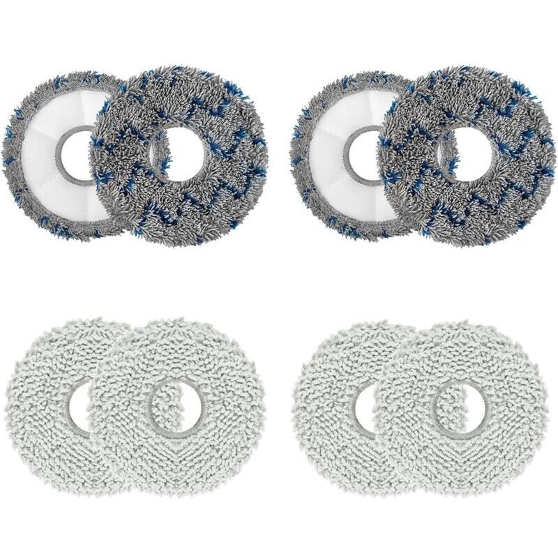 Confezione da 8 panni per la pulizia di Ecovacs T30 Max per Deebot T30 ...