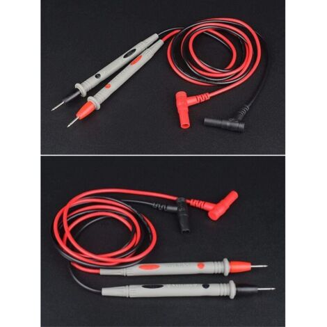 paio di sonde per multimetro, cavo da 1 m, punte per test multimetro ...