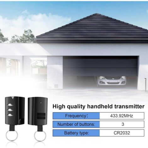 Telecomando 433,92 MHz compatibile solo con PUJOL Vario, telecomando ...