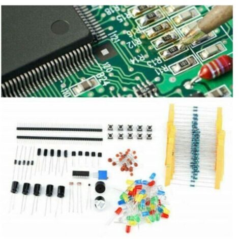Kit di componenti elettronici con resistenza per cavo breadboard da 830 ...