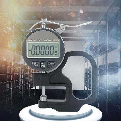 Medidor de espesor digital, medidor de espesor electrónico con gran ...