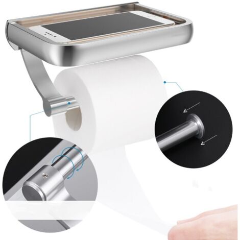 Portarrollos de papel higiénico, dispensador de papel higiénico con ...