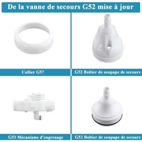 Poolreinigungsventil, ERQVHQV Hochwertiges, anpassungsfähiges G52 ...