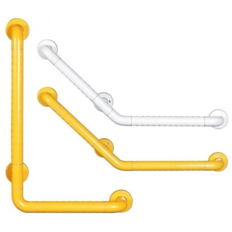 Einfacher, abgewinkelter Haltegriff 135° Armlehne 45 cm x 45 cm (Weiß ...