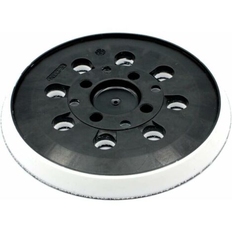 Schleifteller für Bosch (Ø 125 mm, mittlere Härte) mit Zubehörsystem ...