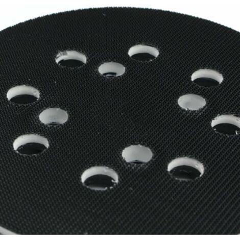 Schleifteller für Bosch (Ø 125 mm, mittlere Härte) mit Zubehörsystem ...