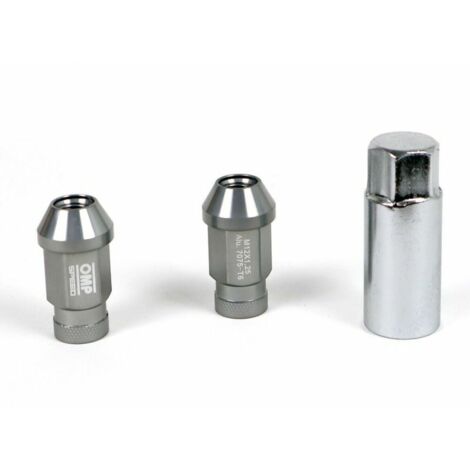 Set Muttern OMP 7075 Anthrazit 20 uds M14 x 1,25