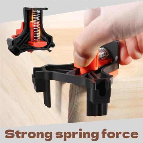 Presses D'angles, 6pcs Serre Joint, Pinces à Angle Droit, Réglable pour ...