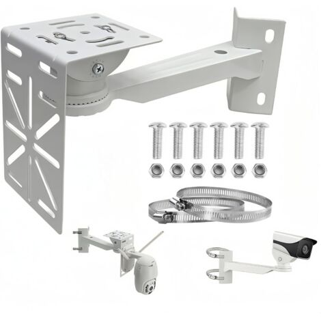 Support de d'angle Caméra Extérieure Polyvalent, Support de Caméra d ...