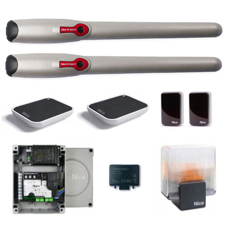 NICE WINGO 3524 HS WINGO3524HSKCE Kit Automazione Per Cancelli a ...