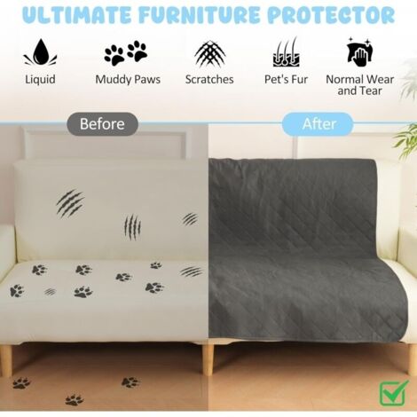 Couverture imperméable pour chien et chat - Pour canapé, lit et voiture ...