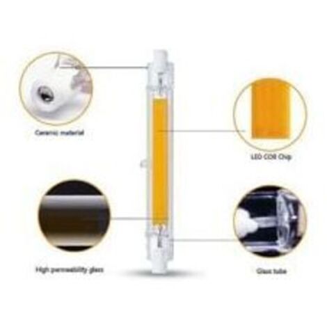 R7s Led Bulb 118mm 30w Dimmable, Warm White 3000k 3000lm, Linear ...