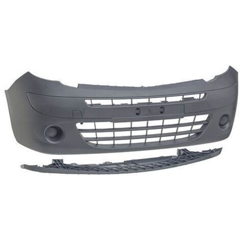 Pare-choc avant noir complet Renault Kangoo 2 phase 1 2008-2013