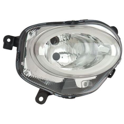 Phare avant droit inférieur H7 feu de jour diurne Led Fiat 500 phase 2 ...