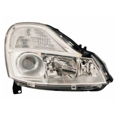 Phare avant droit H1 Renault Modus depuis 2008 optique de phare d ...