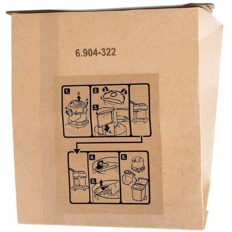 Lot 10 Sacs aspirateur pour Karcher WD2 MV2 A2000 A2003 A2064 A2099 ...