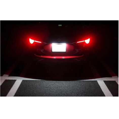 2x Éclairages plaque LED Mazda 3 Hayon et Mazda 6 - Plaque d ...