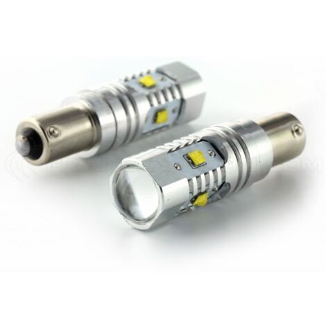 Ampoule H21W 5 LED CREE - BAY9S - lampe de signalisation LED haute ...
