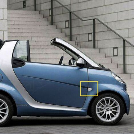 2x Cabochons de répétiteurs latéraux Smart Fortwo 451 MK1 & MKII (07-15 ...