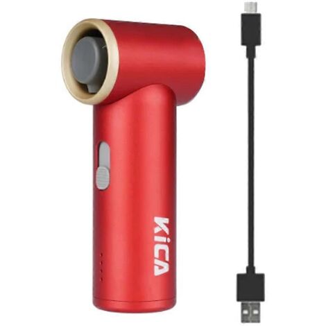 Souffleur d'air turbo portable Jet Fan Mini rouge pour nettoyage PC ...