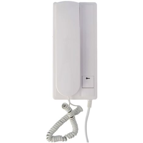 Scs Sentinel – Interphone audio filaire 2 fils 12V – Combiné intérieur ...