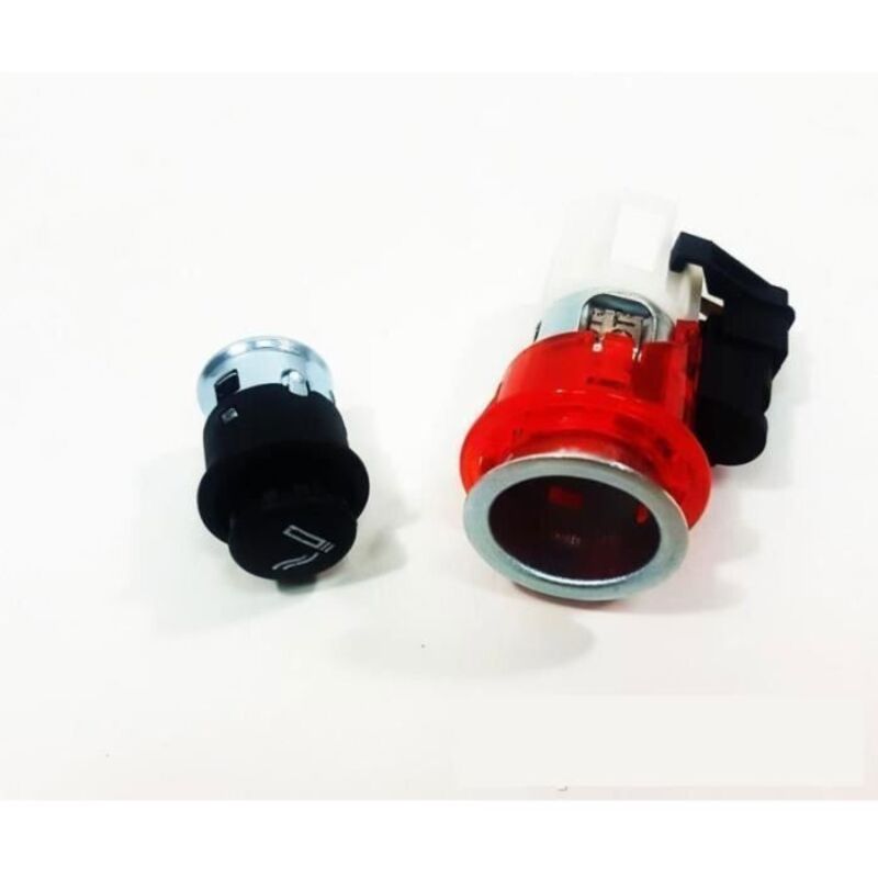 Mechero Toma Luminoso Rojo 12V OEM 1J09193079B9 Compatible con Seat ...