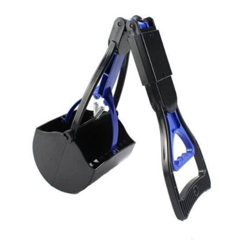 Pala Plegable para Excrementos con Mango Largo Recogedor de Cacas ...