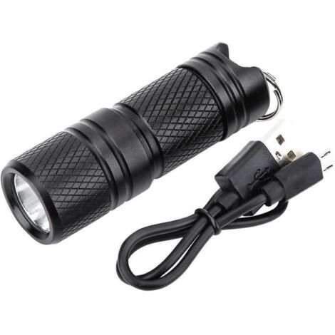 Taschenlampe - Atyhao - Mini LED wiederaufladbar USB - Tragbar ...