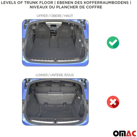 Tapis de coffre Seat Altea XL 2004-2015 anti-salissure protection TPE ...