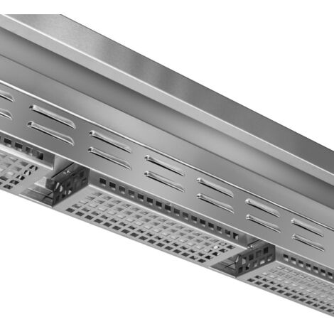 Passe-plat inox chauffant 2000 x 350 mm - Hauteur 400 mm PREMIUM - GOLDINOX