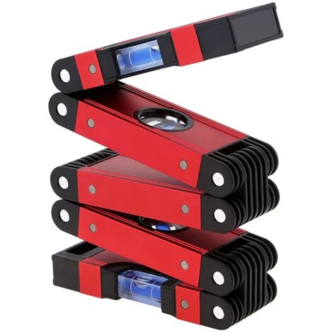 Niveau pliable multifonction de 71cm outil de mesure 5 sections ...