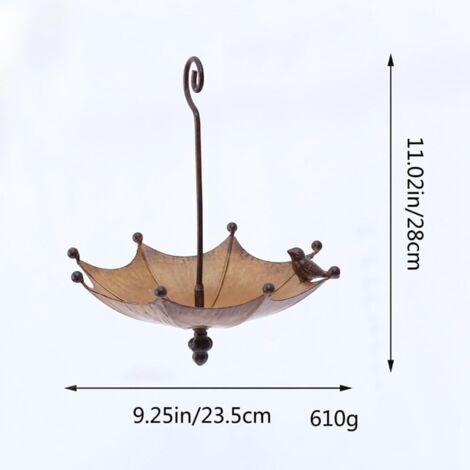 Abreuvoir oiseaux extérieur suspendu métal étanche grand plateau ...