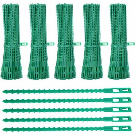 Pack of 500 plant ties, 17cm adjustable garden ties, flexible plastic ...