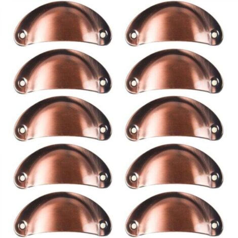 10 Vintage Shell Handles for Drawers, Cabinets, and Kitchen Furniture ...