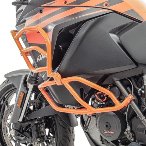 Crash bars KTM 1190 Adventure 2013-2016 kit haut bas acier XL21 orange ...