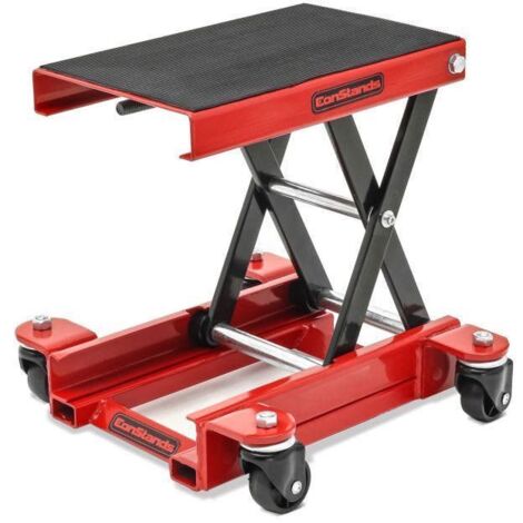 Motorradhebebühne ConStands HR1 Mobilkran 500kg rot