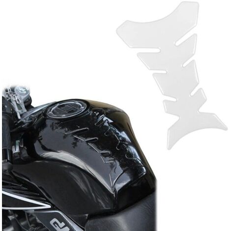 Motorradtank Schutz / Tank Schutz Aufkleber Fischgrät universell klar