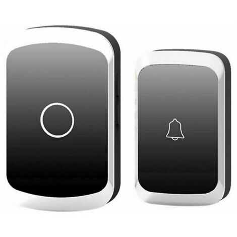 dc Wireless Doorbell Battery Operated Waterproof Remote Control 1 ...